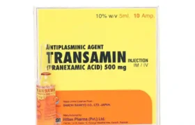 Transamin 500mg 5ml Price, Dosage, Uses & Side Effects