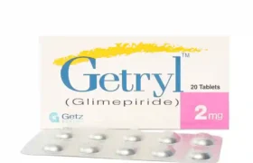 Getryl 2mg Tablet | Buy Online In Pakistan | Doseway