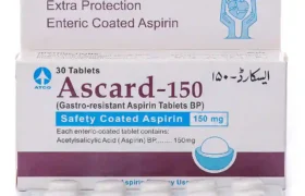 Ascard 150mg Tablet Price, Dosage, Uses And Side Effects