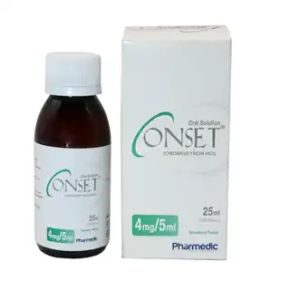 Onset Syrup 25ml (4mg/5ml) Dosage, Uses And Side Effects