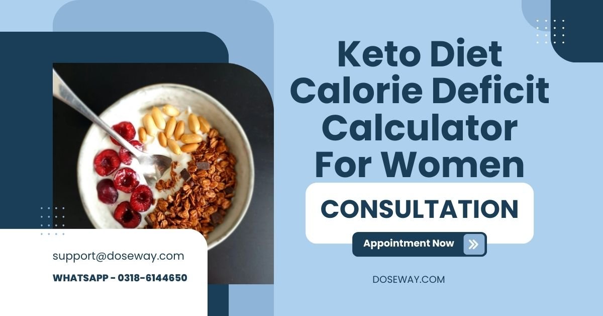 Keto Diet Calorie Deficit Calculator For Women