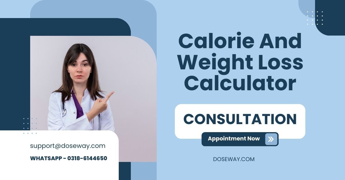Calorie And Weight Loss Calculator