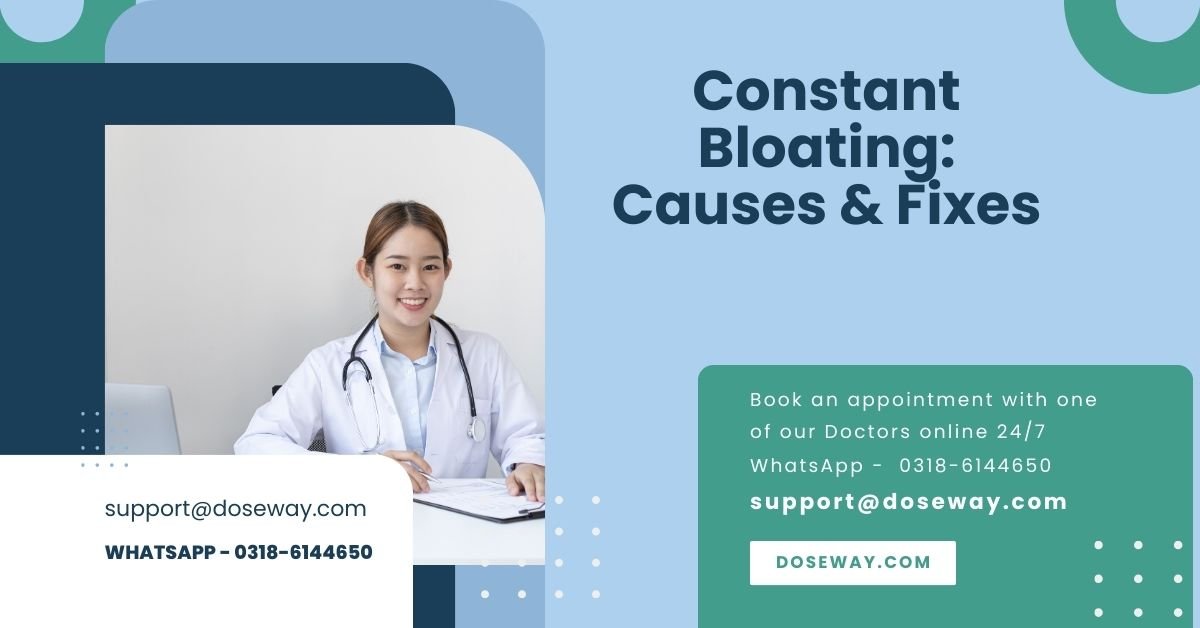 Constant Bloating: Causes & Fixes | Doseway