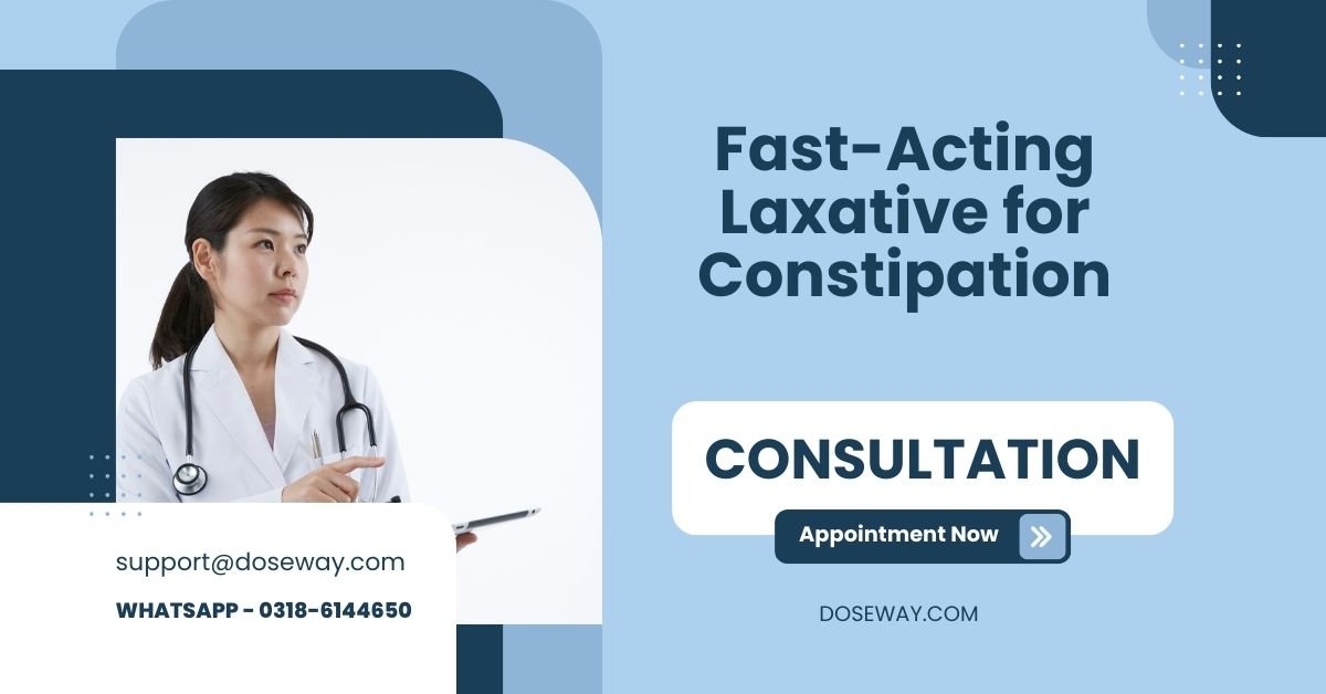 Fast-Acting Laxative For Constipation | Doseway