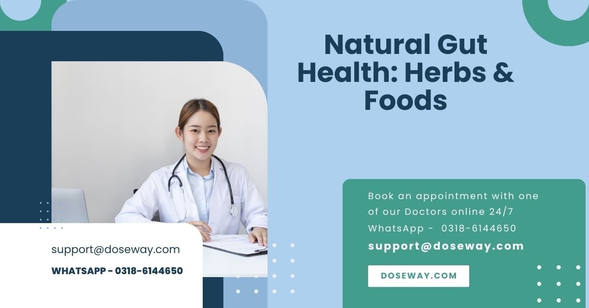 Natural Gut Health: Herbs & Foods | Doseway