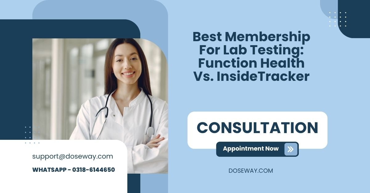 Membership For Lab Test: Function Health Vs. InsideTracker