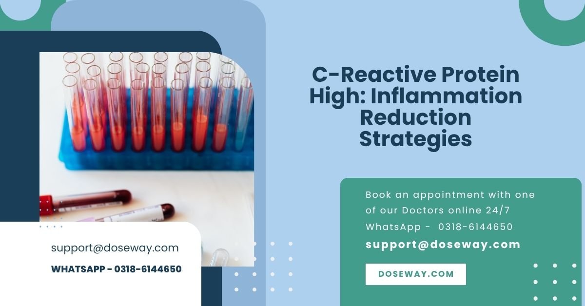 C-Reactive Protein High: Inflammation Reduction Strategies