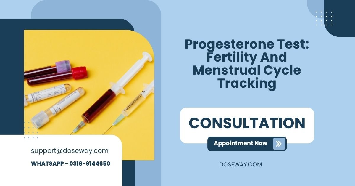 Progesterone Test: Fertility And Menstrual Cycle Tracking