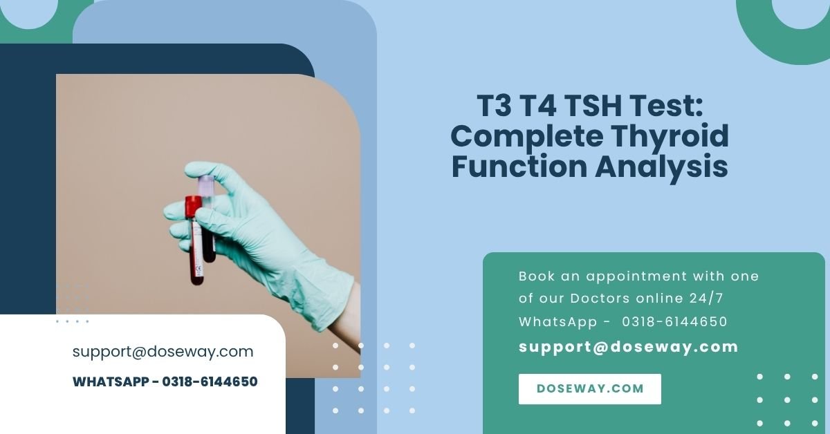T3 T4 TSH Test: Complete Thyroid Function Analysis | Doseway