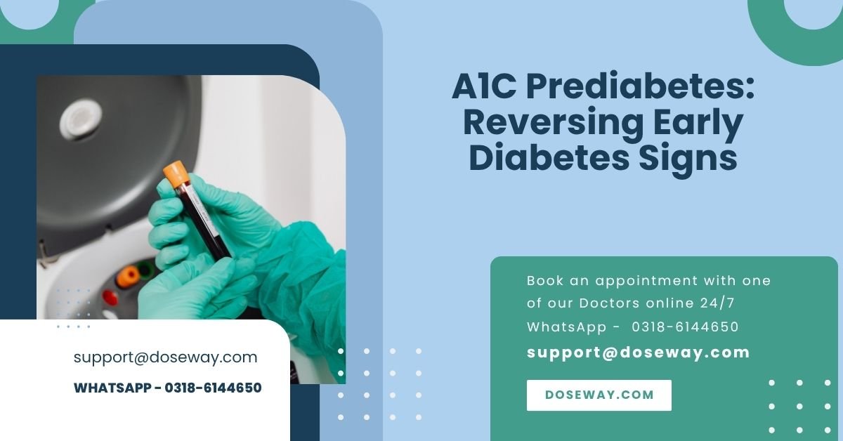 A1C Prediabetes: Reversing Early Diabetes Signs | Doseway