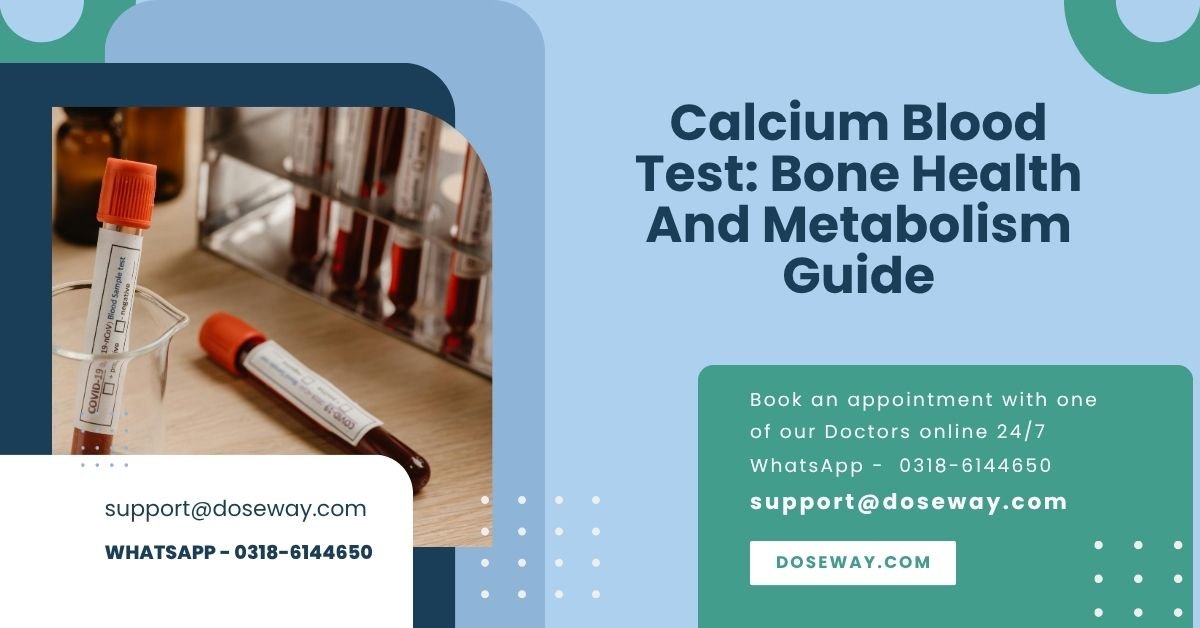Calcium Blood Test: Bone Health And Metabolism Guide