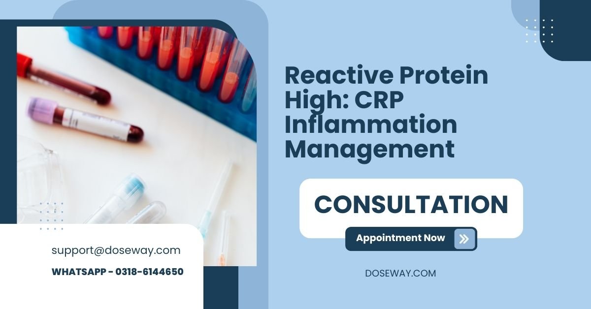 Reactive Protein High: CRP Inflammation Management