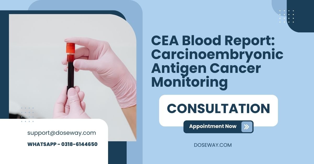 CEA Blood Report: Carcinoembryonic Antigen Cancer Monitoring