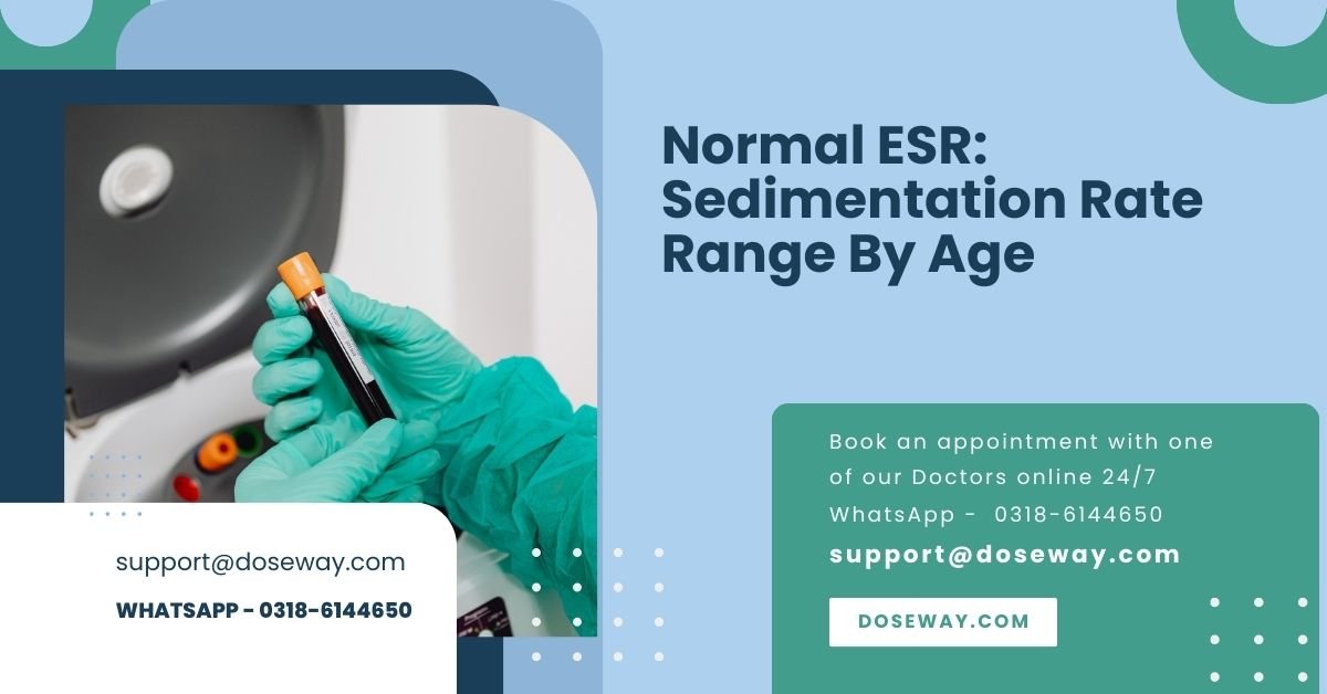 Normal ESR: Sedimentation Rate Range By Age | Doseway